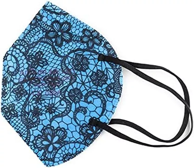 Masti FFP2 Black Lace ambalate individual model AD-1001 5 straturi set ...