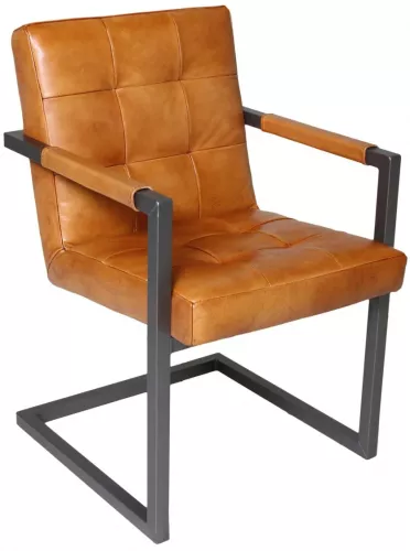 Scaun din piele naturala model FLEET BADSAAL O true - domo.ro