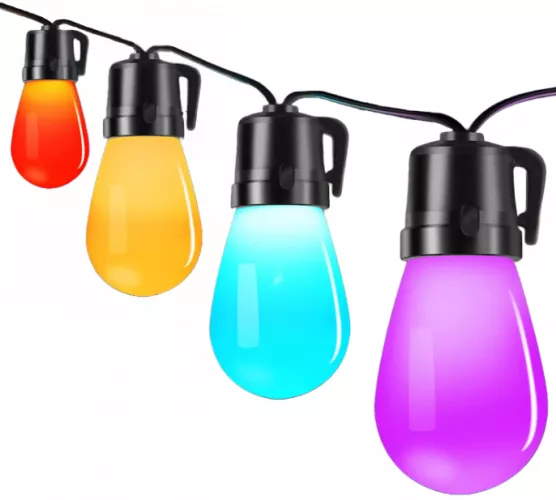 Sir De Lumini Inteligente Led Rgb 25 Db 17 5 M Bluetooth 100-240v 7w ...