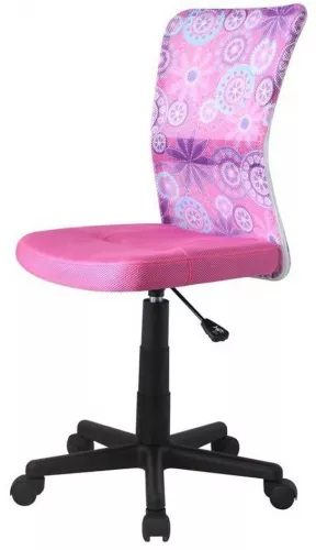 Scaun birou copii HM Dingo roz 3119 - domo.ro