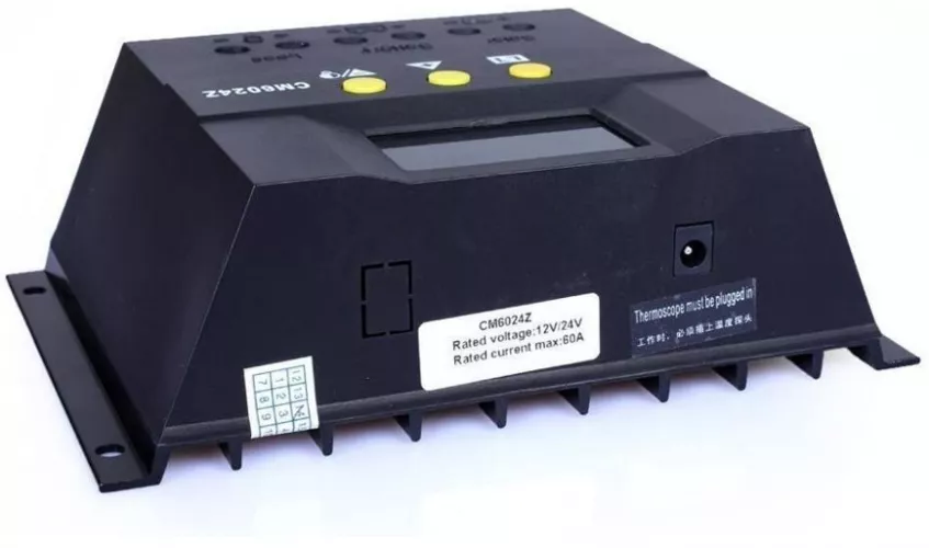 Controller tensiune pentru panou solar 12/24V 60A CM6024Z MRKT9538 ...