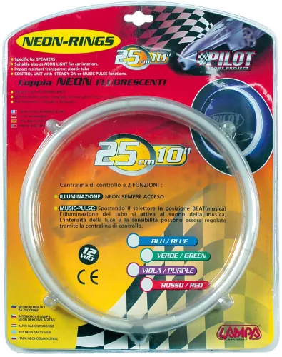 Neoane boxe cu music senzor NR-25 O 25cm 12V - Albastru 3494 - domo.ro