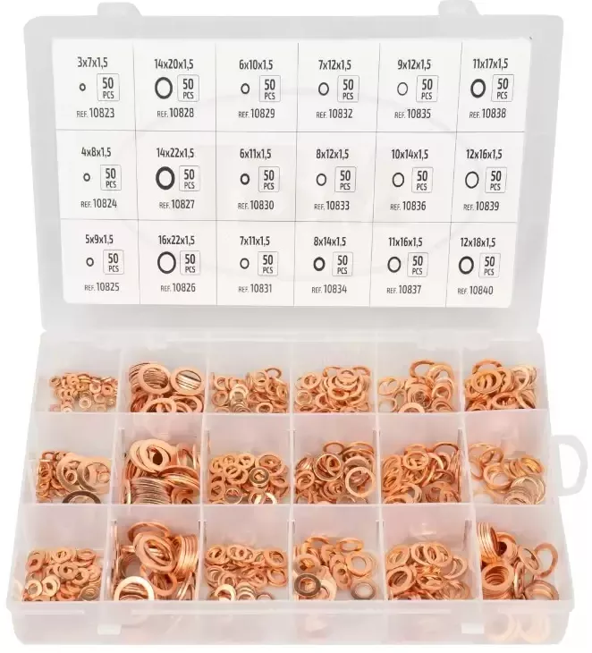 Trusa cu 900 saibe din cupru JBM-52030 - domo.ro