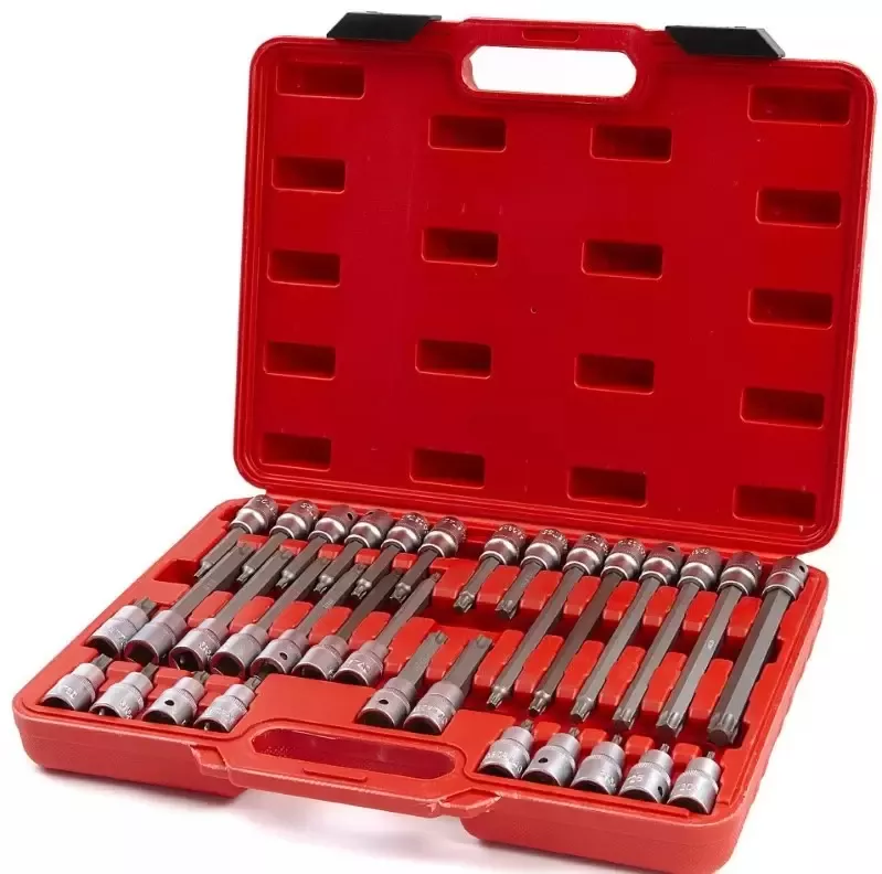 Trusa cu imbusuri TORX 1/2 32 buc HM-3604 - domo.ro