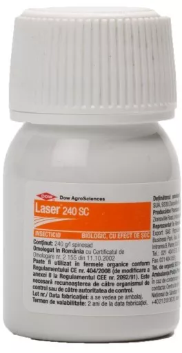 LASER 240 SC Insecticid biologic cu efect de soc actiune prin contact ...