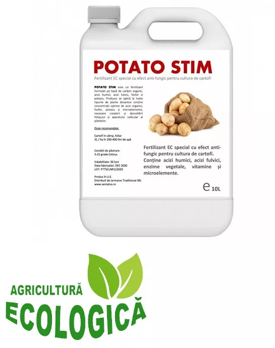 Potato Stim biostimulator pentru cartofi cu acizi humici si fulvici ...