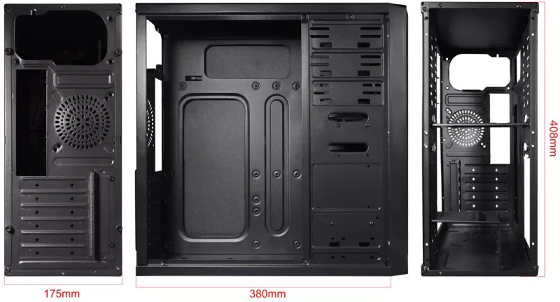 Carcasa Spacer Chronos Black SPCS-OC-CHRONOS - domo.ro