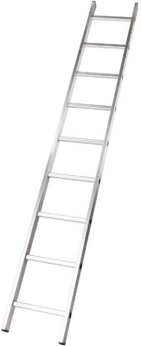 Scara aluminiu cu 9 trepte Evotools 677989 1 tronson 2.55 m inaltime ...