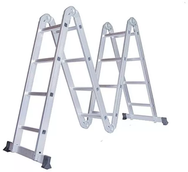 Scara Multifunctionala din Aluminiu articulata 4x4 trepte 18 trepte sdg4x4m