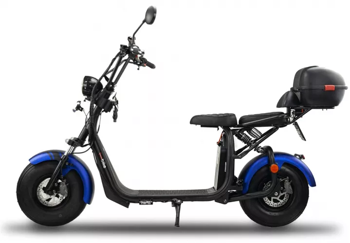 Scuter electric BILI COCO STRONG 3000W albastru BBSKUTER0594 - domo.ro