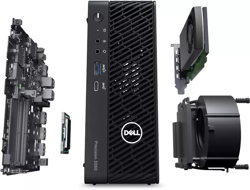 Desktop PC DELL Precision 3260 CFF Procesor Intel® Core™ i7-13700 2 ...