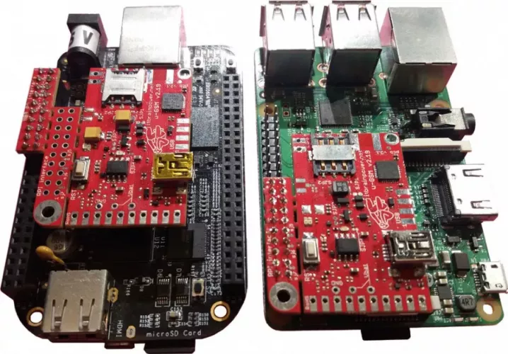 Modem LTE CAT4 4G + 3G + GSM - u-GSM EG95E - compatibil Arduino Raspberry PI si - domo.ro