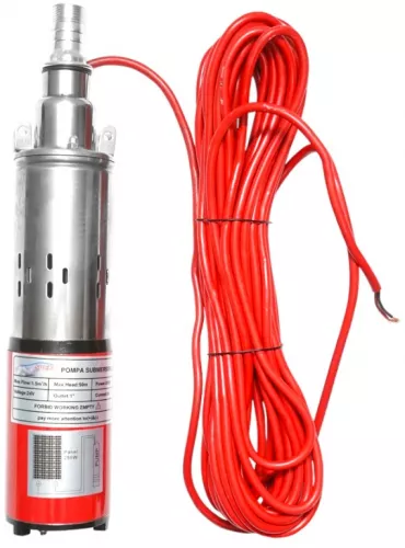 Pompa apa submersibila 24v 8A 250W debit 1.5m3/h pentru panou solar ...