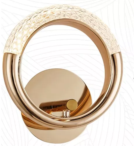 Lampa dormitor LuminiLux Gold 2022 cm Metal LED gah6_955236130 - domo.ro