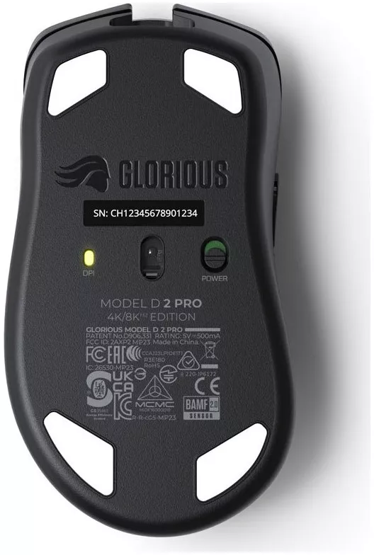 Mouse Gaming Glorious PC Gaming Race Model D2 PRO Wireless 4K/8K ...