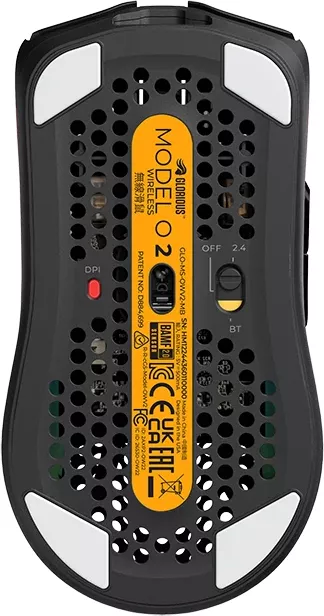 Mouse Gaming Glorious PC Gaming Race Model O2 Wireless RGB Black GLO-MS ...