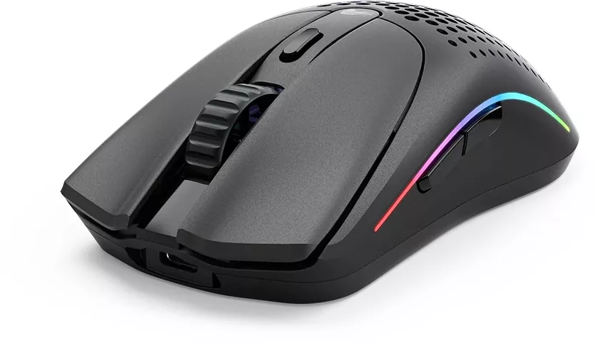 Mouse Gaming Glorious PC Gaming Race Model O2 Wireless RGB Black GLO-MS ...