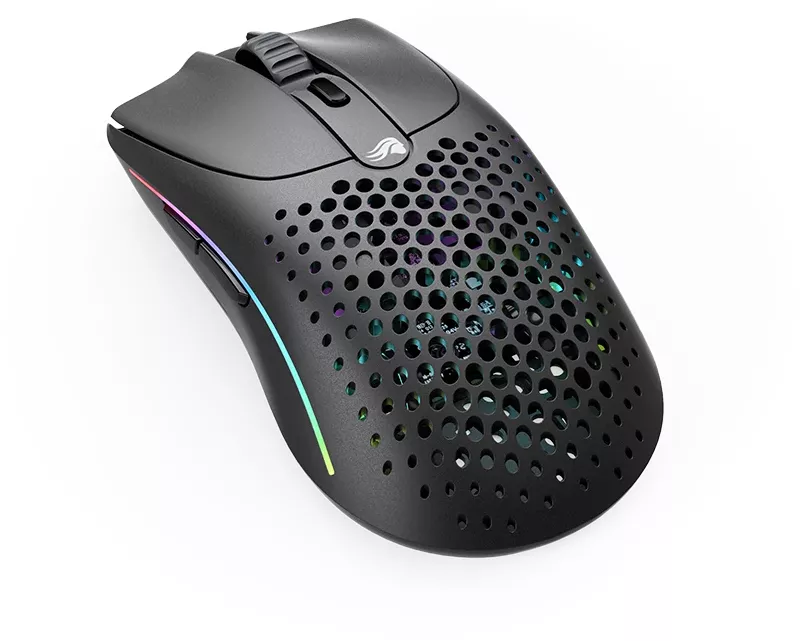 Mouse Gaming Glorious PC Gaming Race Model O2 Wireless RGB Black GLO-MS ...