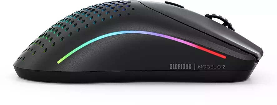 Mouse Gaming Glorious PC Gaming Race Model O2 Wireless RGB Black GLO-MS ...
