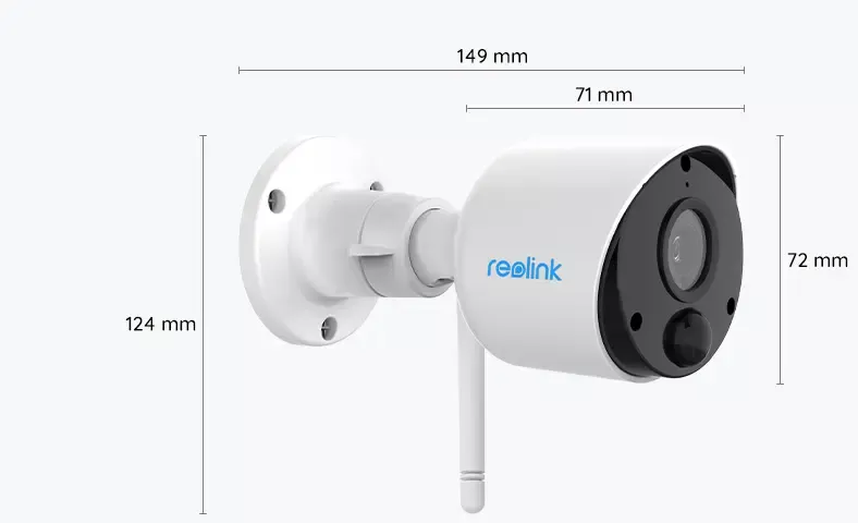 Set complet de supraveghere Reolink RLK4-211WB4-S WIFI wireless ...