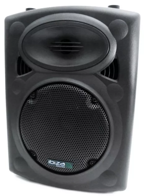 Boxa Activa Ibiza Sounds 8 Inch/20 Cm Port Usb/mp3/telecomanda Inclusa