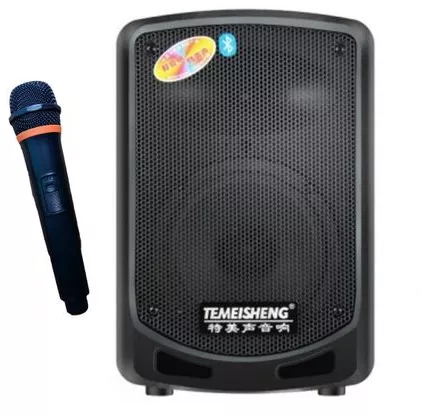 Boxa Audio Portabila Cu Putere 50 W Microfon Wireless Inclus Difuzor 6 Inch