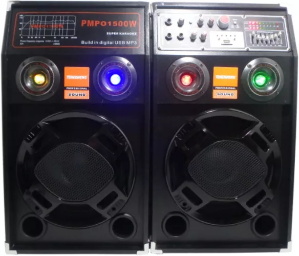 Boxe Active Klausstech Cu Statie Profesionale Mp-284-karaoke/usb-bt 300 ...