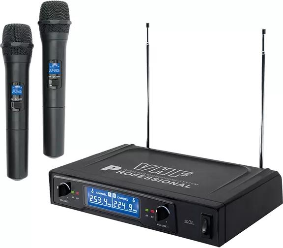 Set 2 Microfoane Profesionale Fara Fir Cu Receiver Lcd e3zw_225785842 ...