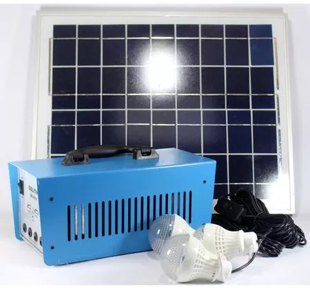 Sistem Voltaic Gdlite Gd-8018 Cu 3 Becuri 2 X Usb Si Panou Voltaic - domo.ro