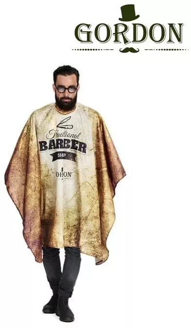 Pelerina tuns profesionala Gordon Barber Shop A035 - domo.ro