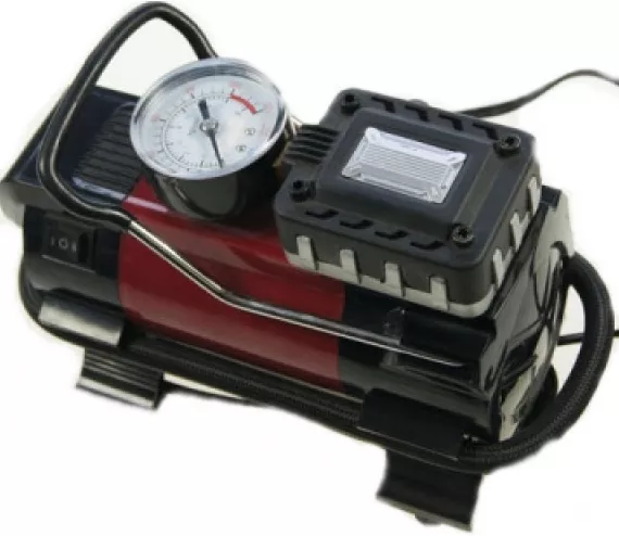 Compresor cu lanterna 12V Motor Starter AP-1280 - domo.ro