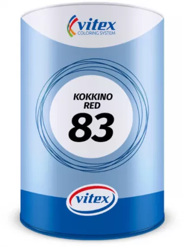 Colorant 83 pentru Masina de Colorat Vitex Rosu 1L Colorant Vopsea ...