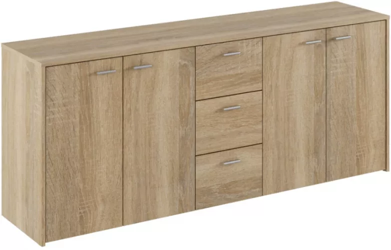 Comoda combinata stejar sonoma HUGOS 180 tk-0000382130 - domo.ro