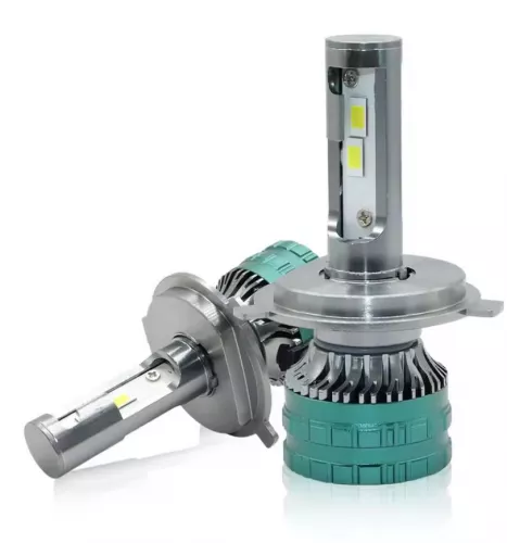 Set 2 becuri auto LED H4 130W 6500K 12000LM 12V MRKT10868 - domo.ro