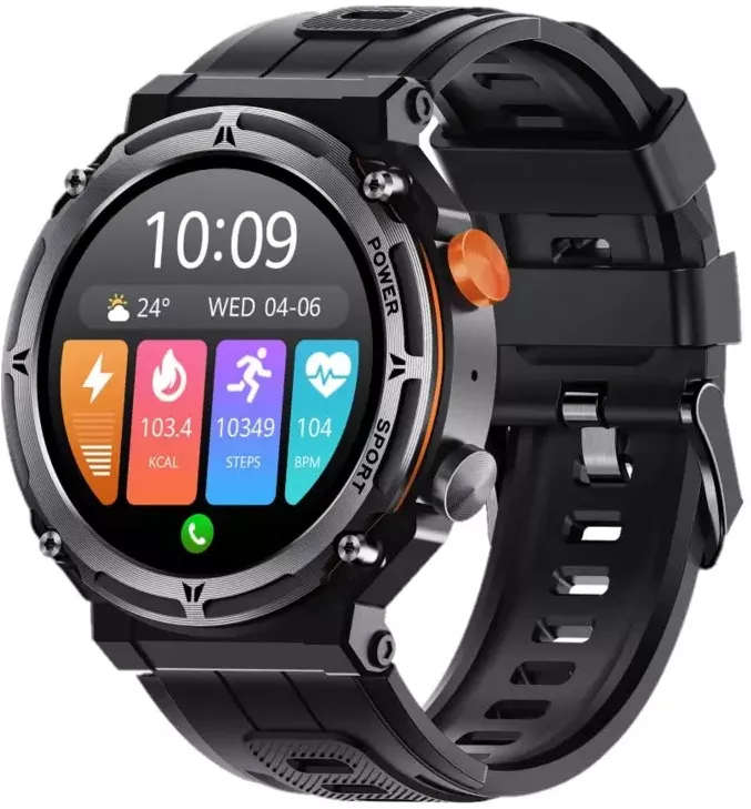 Smartwatch barbati - Ceas inteligent LUMAUDiO Titanium Super Rezistent ...