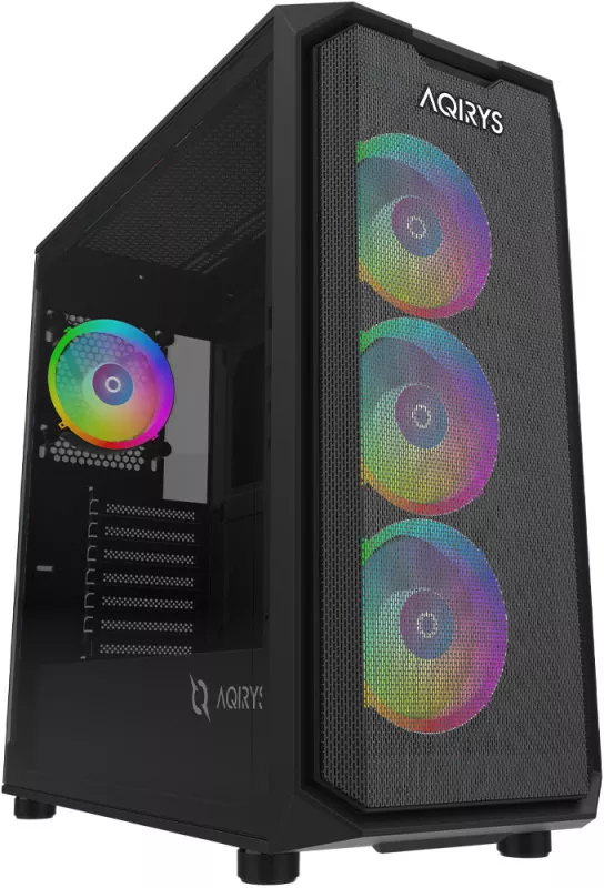 Carcasa AQIRYS Wezen Pro Black ARGB AQRYS_WEZENBKPRO - domo.ro