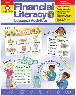 Financial Literacy Lessons and Activities Grade 1 Teacher Resource ...