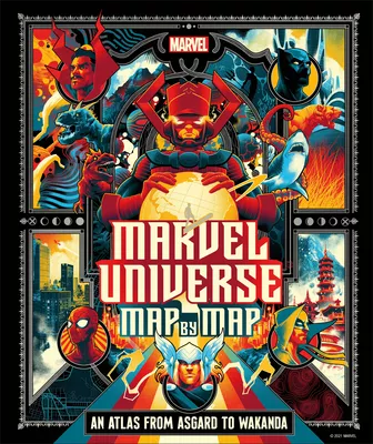 Marvel Universe May by Map - James Hill Author 40265394 - domo.ro