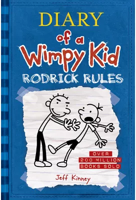 Rodrick Rules Diary of a Wimpy Kid 2 - Jeff Kinney Author 36632672 ...