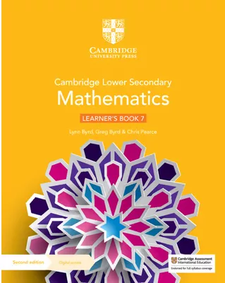 Cambridge Lower Secondary Mathematics Learner s Book 7 with Digital ...