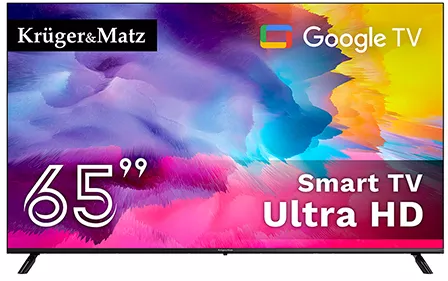 Google Smart Tv 65 Inch 163cm Ultrahd 4k Kruger&matz 5901890066143 ...