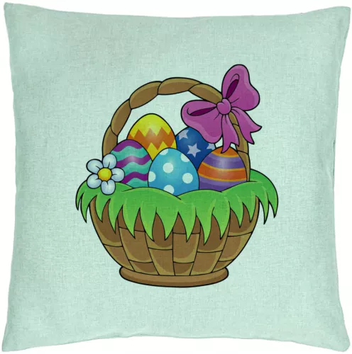 Perna Decorativa Model Cos Pascal 40x40 cm Verde Menta Husa Detasabila ...