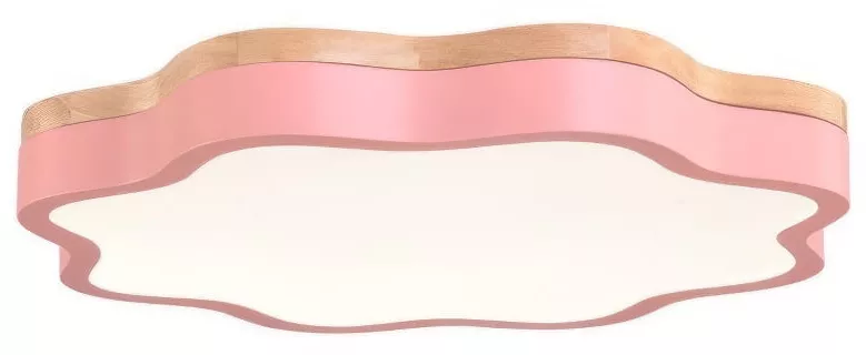 Plafoniera dormitor copil LuminiLux Pink 50 cm Metal+Acril LED 0e7t ...