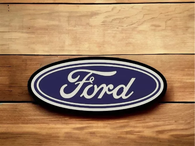 Caseta luminoasa LED in format 3D cu sigla Ford 367867436 - domo.ro