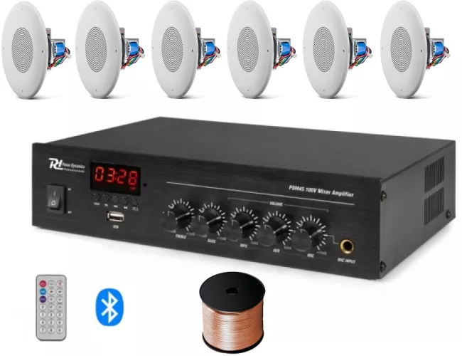 Sistem 6 boxe incastrabile JBL CSS8004 Bluetooth USB FM 60159 - domo.ro