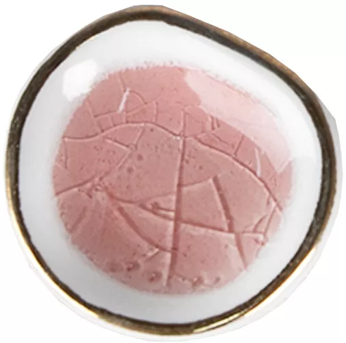 Set 4 butoni mobilier violet auriu alb 4x7 cm 64991 - domo.ro