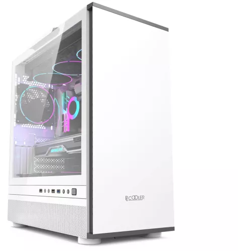 Carcasa PcCOOLER IE200 WH Full Tower fara sursa White IE200W - domo.ro