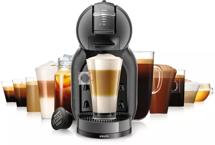 Espressor cu capsule Krups Nescafe Dolce Gusto Mini Me KP123810 15 bari ...