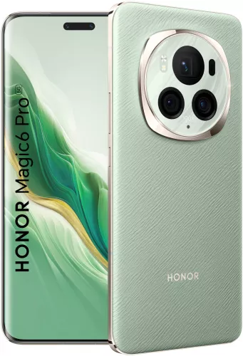 Telefon mobil HONOR Magic 6 Pro Dual SIM 12GB RAM 512GB 5G Sage Green 5109BBVL - domo.ro