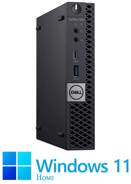 Mini PC Dell OptiPlex 7060 Hexa Core i5-8500T 16GB DDR4 SSD Win 11 Home ...